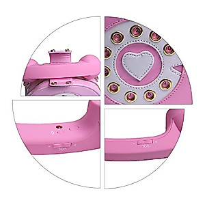 SUKUTU Telephone Shaped Purse Shoulder Crossbody Tote Bags Women Retro Phone Top-Handle Handbags for Girls