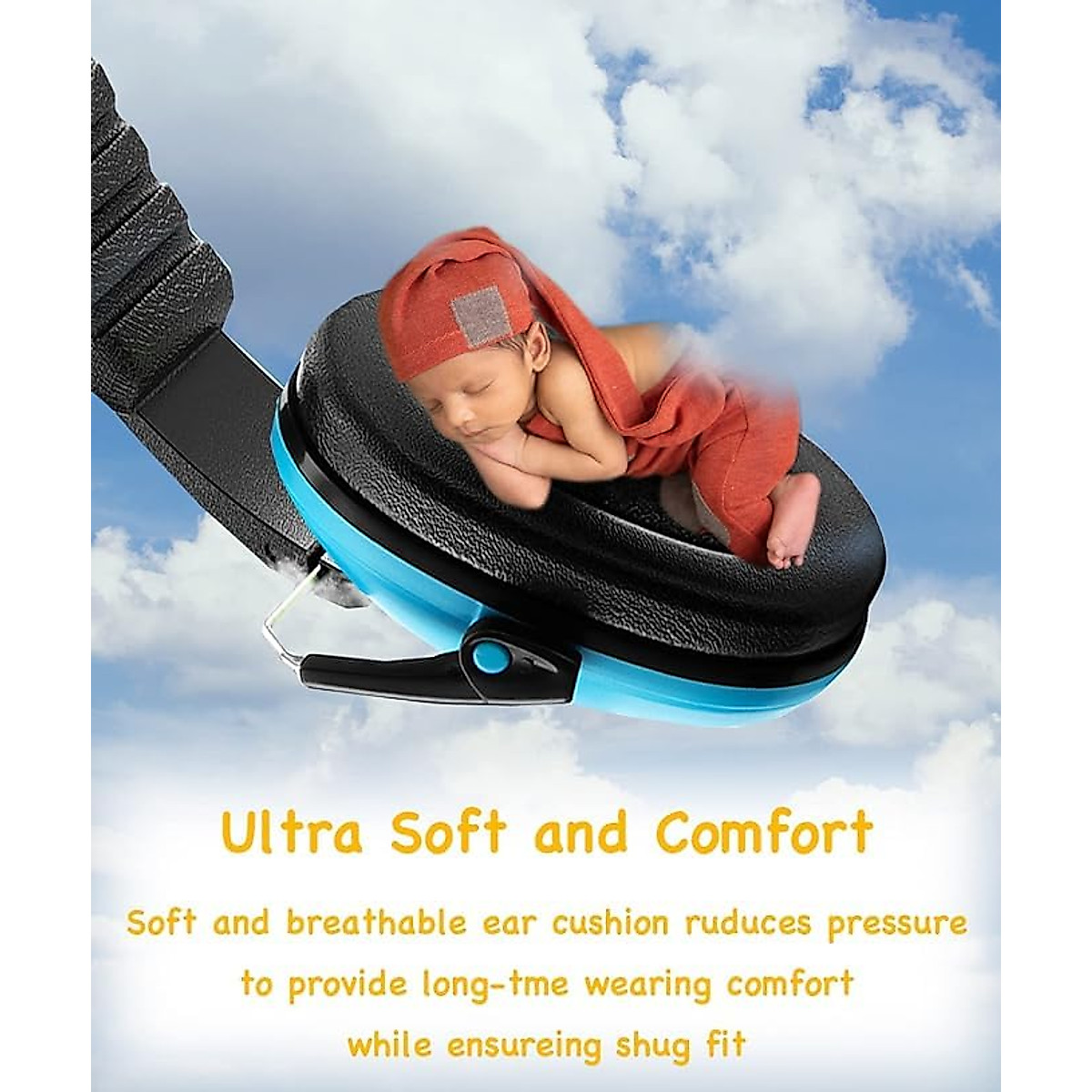 2 Pack Noise Canceling Headphones for Kids, Kids Ear Protection Earmuffs for Autism, Toddler, Children, Kids Noise Cancelling Headphones Sound Proof Earmuffs for Concerts, Air Shows, Fireworks