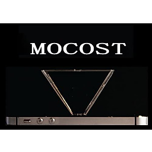 Pack of 3! Individually Packaged, MOCOST 3D Hologram Pyramid Display Projector, MOCOST Hologram Smartphone Hologram Projector, Suitable for Any Smartphone, Compatible Holographic Prism