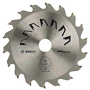 Bosch DIY 2609256849 Precision Circular Saw Blade 140 x 2 x 20/12.7 with 18 Teeth