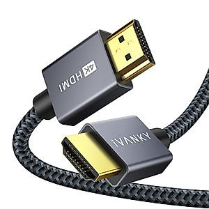 IVANKY 4K HDMI Cable 10 ft + Mini HDMI to HDMI Cable 6.6ft