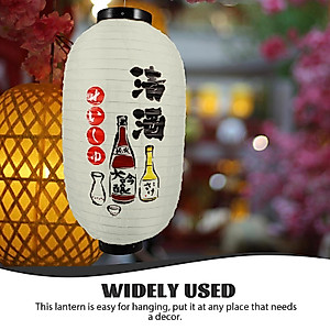 OSALADI Japanese Outdoor Hanging Lantern Sushi Restaurant Pendant Light Shade for Sushi Party Hotel Decor