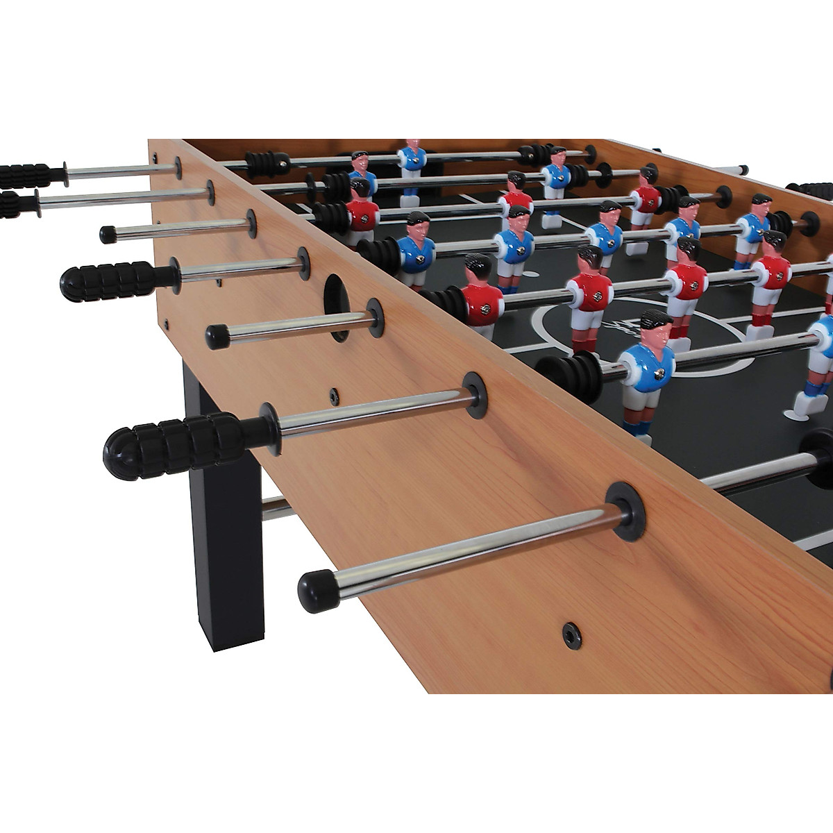 American Legend Charger 52” Foosball Table with Abacus-Style Scoring and Internal Ball Return System