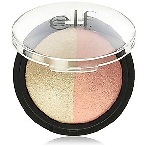 Elf Cosmetics Baked Highlighter & Blush 83371 Rose Gold, 0.6 Ounce