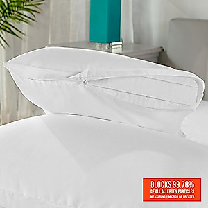 BioPEDIC Microshield Pillow Protector 2pk, Jumbo