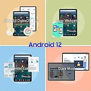 OSCAL 2023 Newest Android 12 Tablet, 10.1 Inch Tablets with 64GB ROM 1TB Expand, 25W/6580mAh Fast Charging, 800 x 1080p HD IPS Touch Screen, 2+5MP Dual Camera, WiFi, BT, Google Certified, Blue