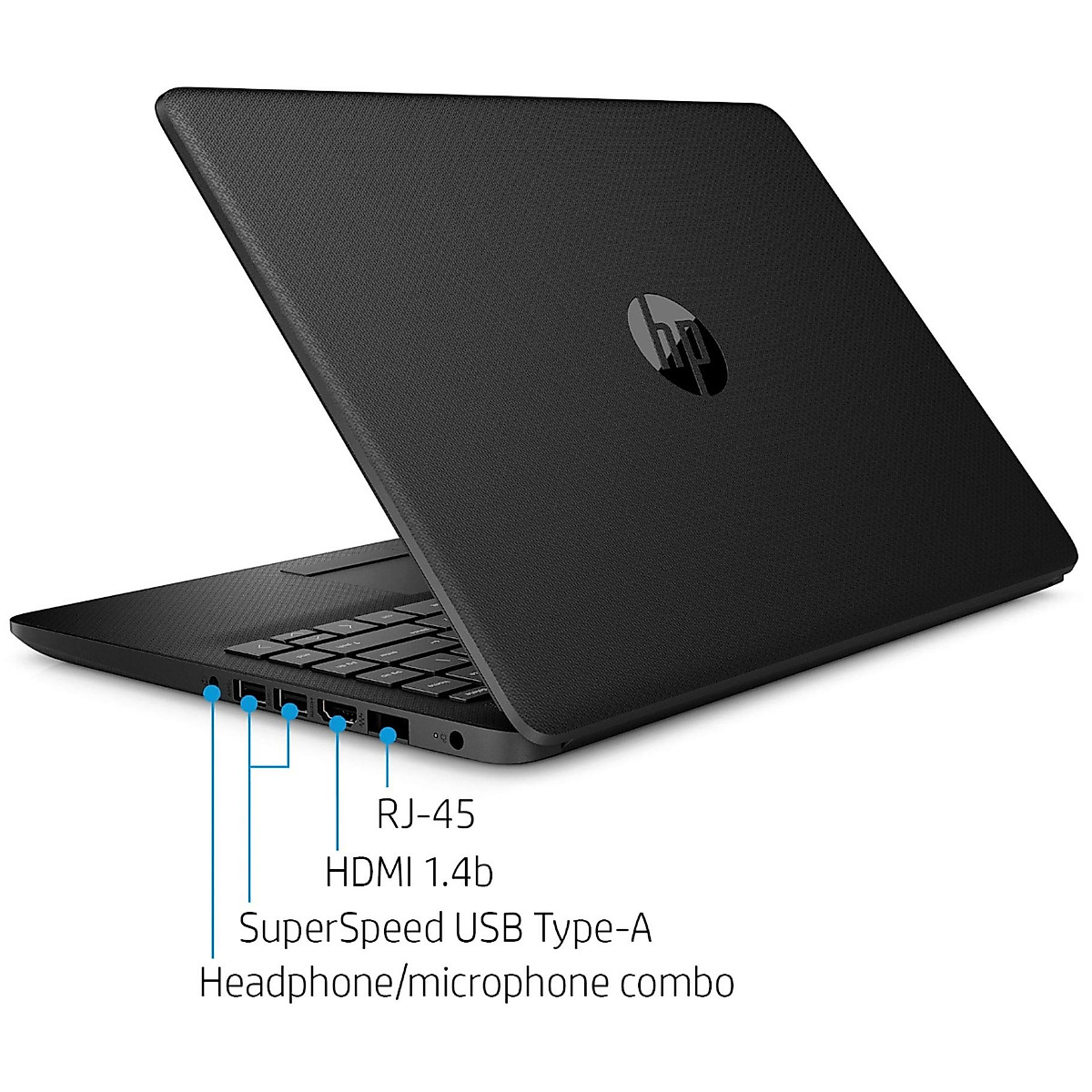 HP 2020 14 14.0" WLED-Backlit Display Laptop, AMD Athlon Silver 3050U Up to 3.2GHz (Beats i5-7200U), 4GB DDR4 RAM (AMD 3050U (Beats i5-7200U))