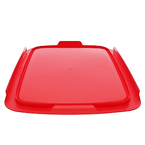 Pyrex C-233-PC 3qt Red Easy Grab Replacement Food Storage Lid (Will NOT Fit Basics 233 Glass Dish) - Made in the USA