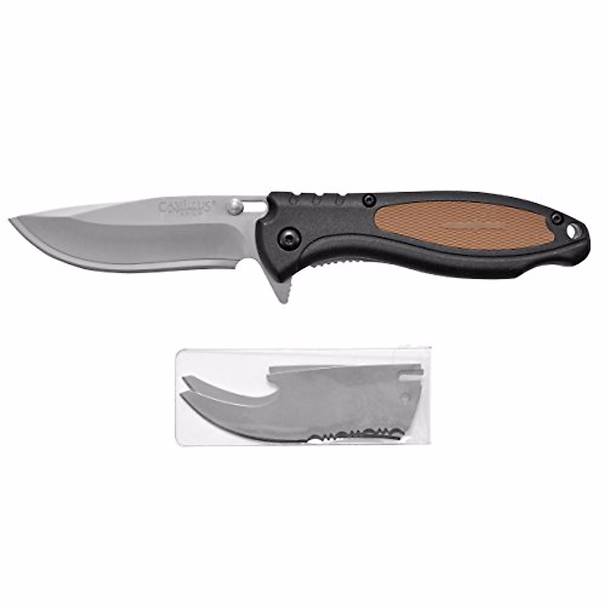 Camillus Tigersharp 7.25" Folding Knife with Replaceable Blades