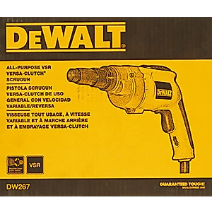 DEWALT Drywall Screw Gun, Variable Speed Reversible, 6.5-Amp (DW267)