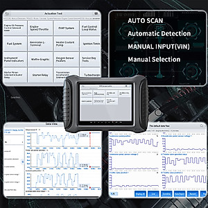 XTOOL X100 PAD3 Key Fob Programming Tool with KS-1 + KC100 Key Programmer + EEPROM Adapter, ECU Coding & PMI, 38+ Services, Bidirectional Control, 2-Year Updates, All Systems Car Diagnostic Scanner