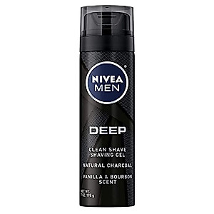 Nivea Men Deep Clean Shave Gel 7 Ounce (Pack of 2)