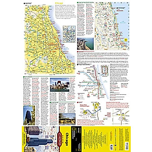 Chicago Map (National Geographic Destination City Map)
