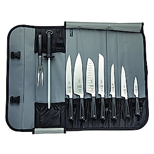 Mercer Culinary Züm 10-Piece Forged Knife Set in Case