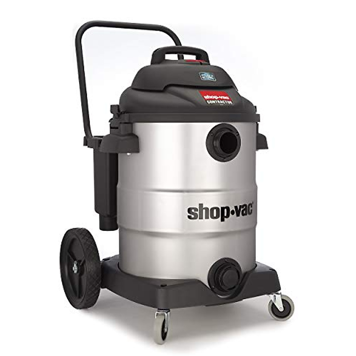 Shop-Vac 9627810 16 Gallon 6.5 Peak HP Contractor Wet Dry Vacuum, Stainless Steel