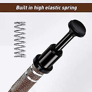 4 Prongs BGA Chip Pick,Tweezers Stainless Steel 4-Claw Pick up Tool Jeweler's Pick-Up Tool, for Small Parts Pickup, Grabber for Nails Clamping- Manicure Cotton Ball (1Pack, Bronze Color)