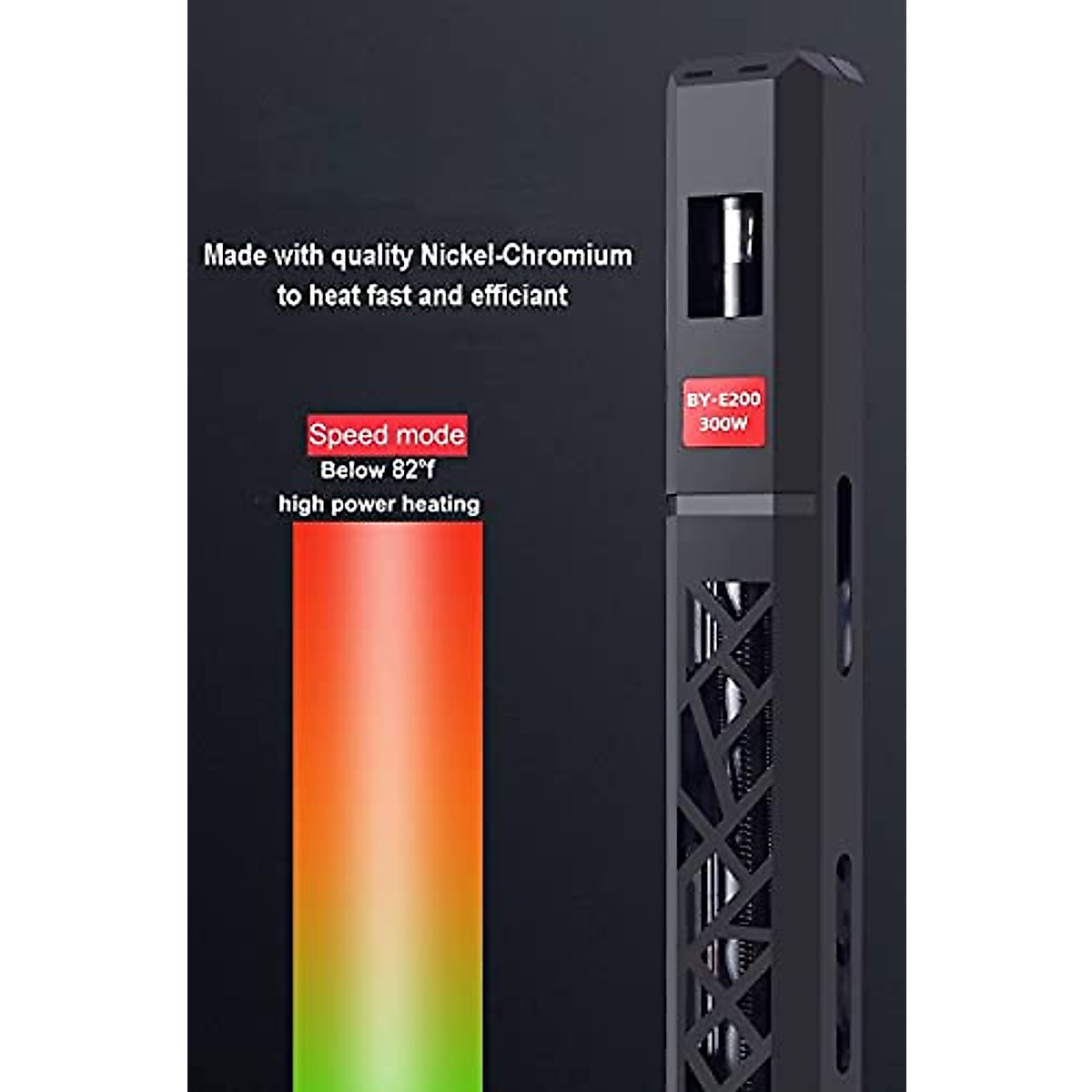 SOUTH SHORE RETAIL, LLC 300 Watt Digital Aquarium Heater for Fish Tank - Fits 10-125 Gallon Tanks - Most Affordable Digital 300 Watt Heater on Amazon!