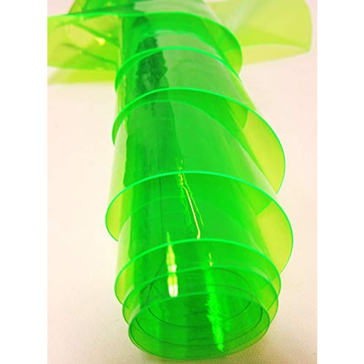 Tinted Plastic Vinyl Fabric - 12 Gauge - Sold by The Yard DIY Table Covers Machinery Tent Windows Waterproof Covering Lining (Purple)