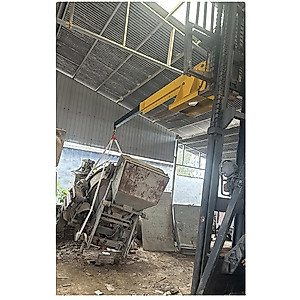 Forklift Telescopic Boom Forklift Lifting Arm Forklift Accessory Lifter Load Carrier Arm Load Bracket (Load 350-500KG)