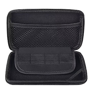 Vicue Black Skin Carry Hard Case Bag Pouch Carrying Case for Nintendo New 3DS XL /3DS LL /3DS XL
