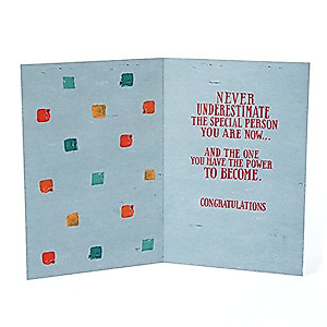 Hallmark Graduation Card (Graduation Cap with Tassel, Never Underestimate All You Have to Offer)