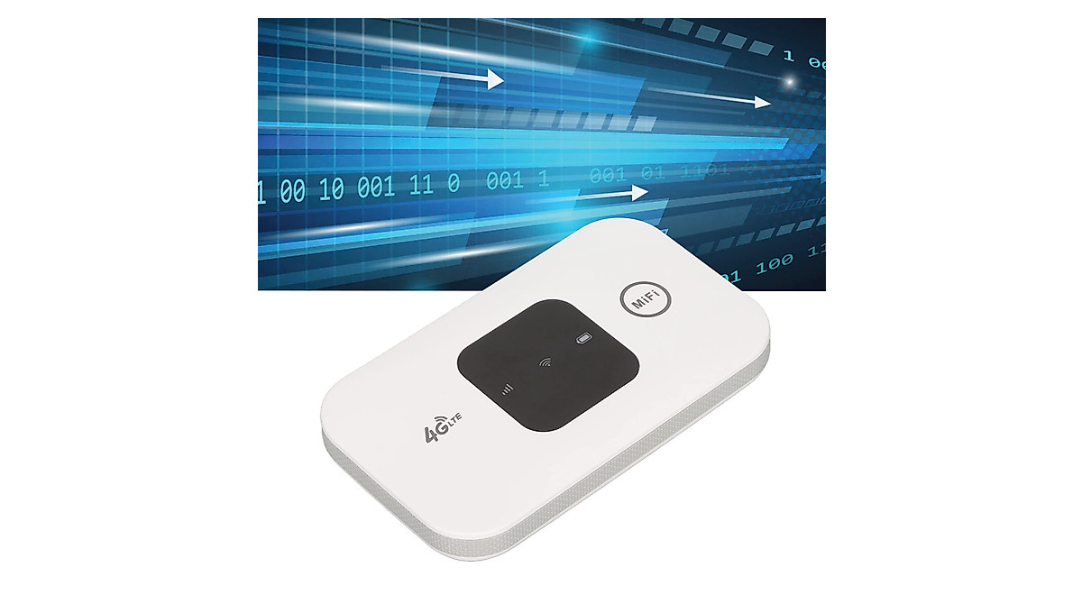 Portable 4G LTE Mobile Hotspot Router - 150Mbps Speed