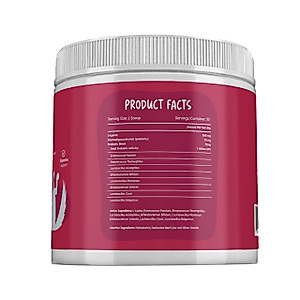 Happy Tummy Tails - Probiotics for Dogs - Boosts Digestive and Immune Health, Relieves Itchiness and Diarrhea, Supports Seasonal Allergy Relief, Contains Prebiotics, Beef Liver Flavor, 30 Scoops.