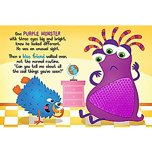 Kindness Monster - Silicone Touch and Feel Board Book - Sensory Board Book