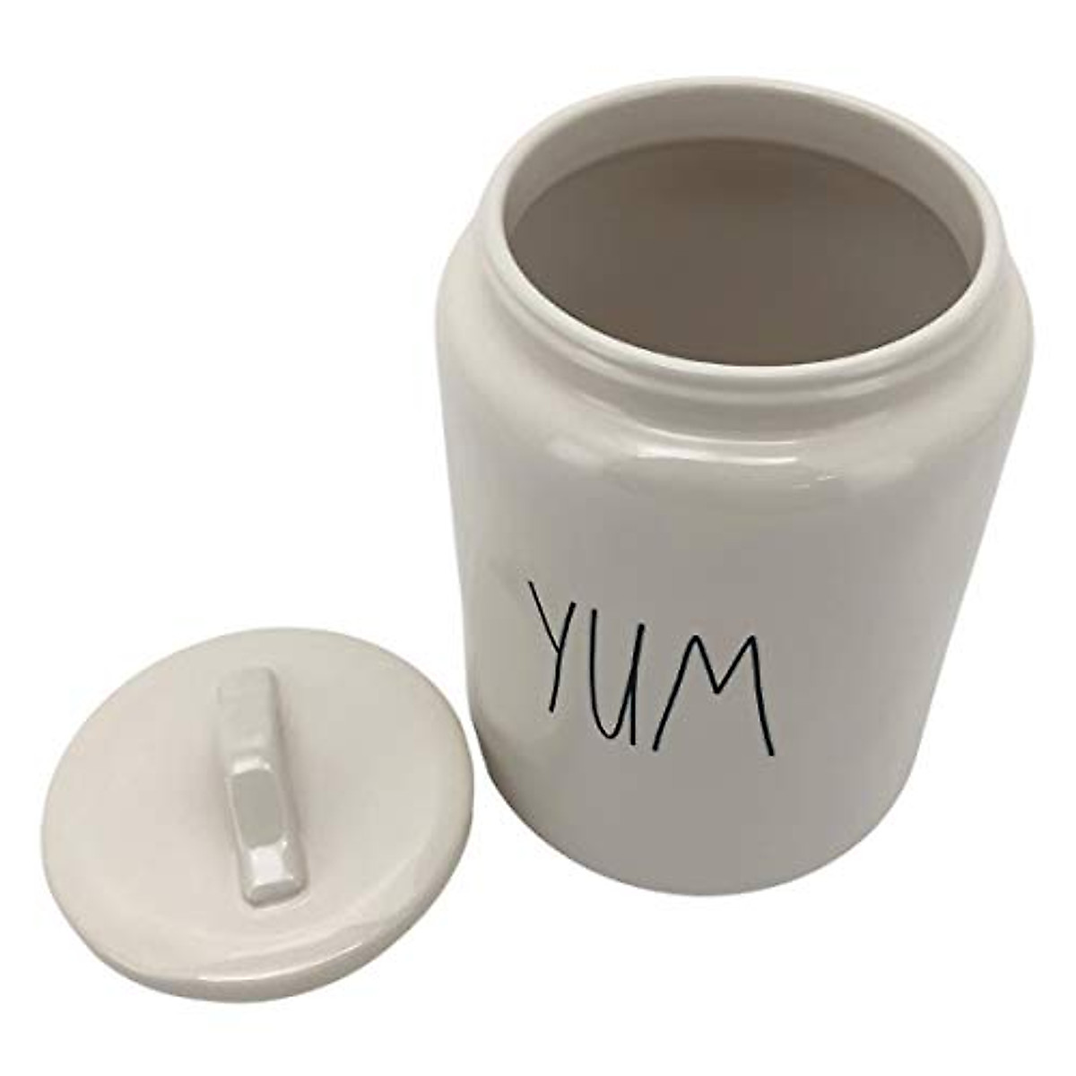 Rae Dunn by Magenta Large Letter YUM Canister Artisan Collection