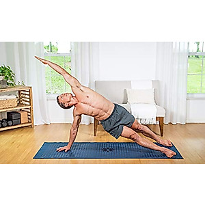 Clever Yoga Mat Towel Non-Slip for Hot Yoga. Grippy Double Sided Suede Microfiber Towel Non-Slip Grip. Multifunctional - No Slip Yoga Mat Towel - Mat Cover - The Travel Yoga Mat Non Slip