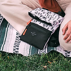 Sherpani Pica, Small Crossbody Purse, Nylon Crossbody Bag, Lightweight Cross Body Bag, Shoulder Bag, Purses for Women, Travel Bag, RFID Protection (Tree Hugger)