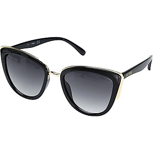 GUESS GF0313 Black/Gradient Smoke Lens One Size
