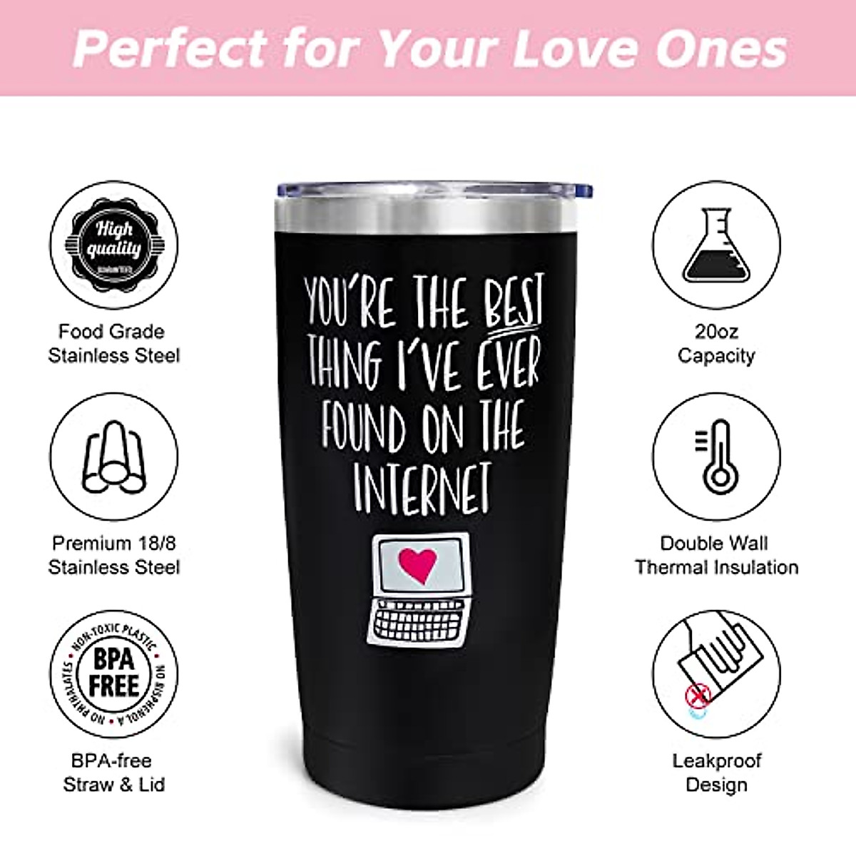 Gifts for Boyfriend Husband, Anniversary Birthday Gifts for him Fiance BF Men Man, Cute Romantic Unique Meaningful Engraved Best Love Ideas Box Set for Christmas Valentine's Thanksgiving Sweetest Day