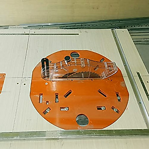 Stand Table Saw Protective Cover, 4-10 Inch Anti Dust Table Saw Guards with Splitting Knife, Universal Dustproof Clear Plastic Case - for Woodworking Most Table Saw (R-Shaped)