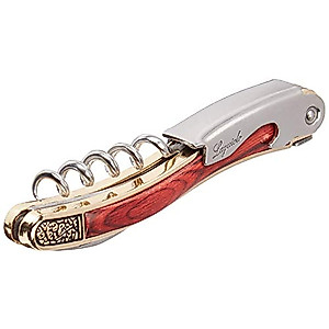 Trudeau Laguiole Red Stablewood Waiter's Corkscrew