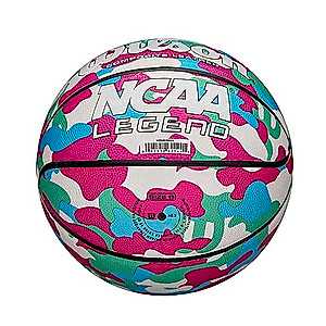 WILSON NCAA Legend Indoor/Outdoor Basketball - Pink Camo, Size 5-27.5"