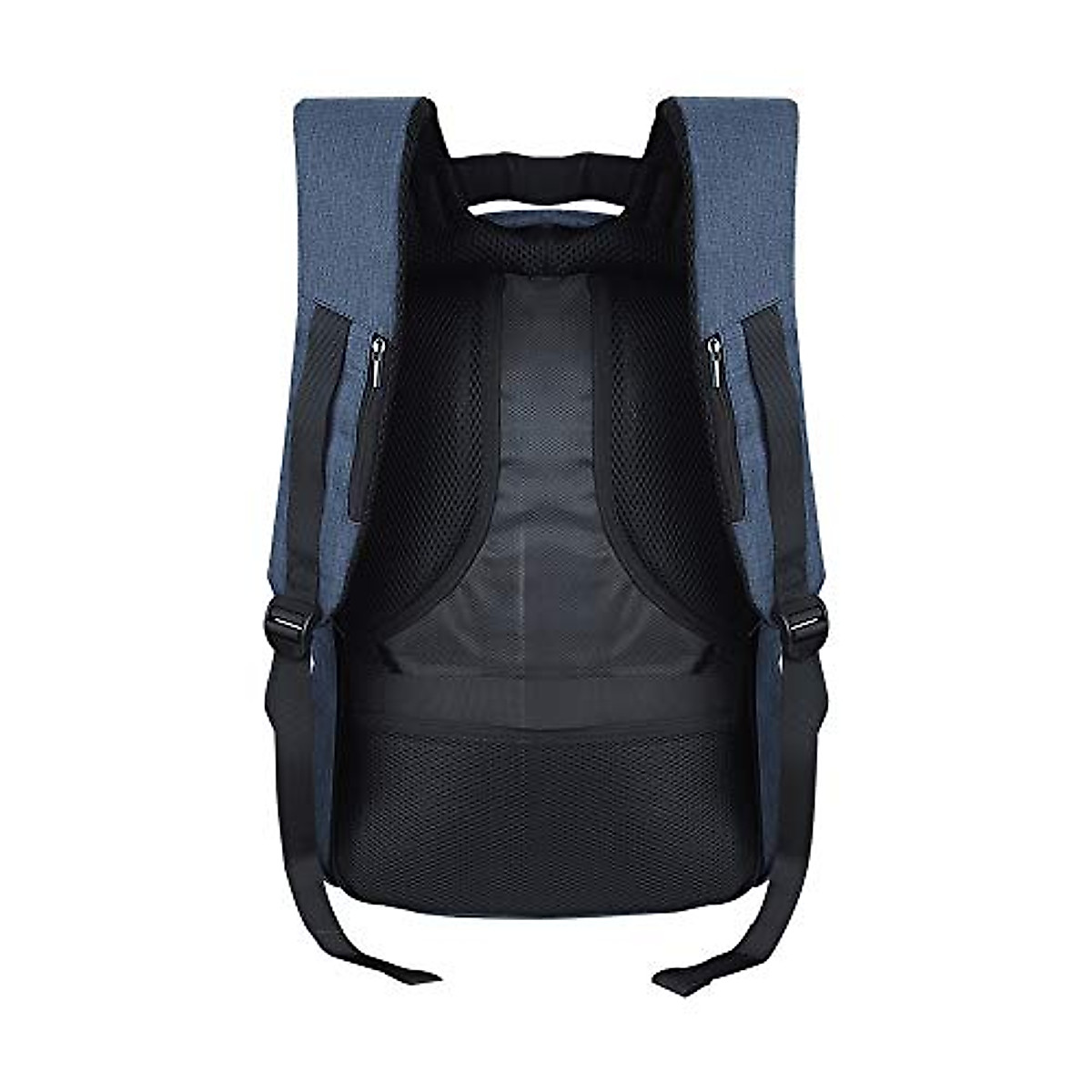 Trovo Bagpacks, Champ Pro, Anti Theft Zip, Water Resistant, Shoulder Strap Pocket, For Men & Women, USB Charging Function Backpack for Travel, Work, or School (30-40 Ltr, Blue)