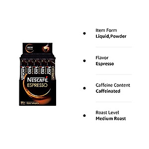 Nescafé Nescafe Instant Coffee Sticks 25 sticks 1.76oz (Espresso)