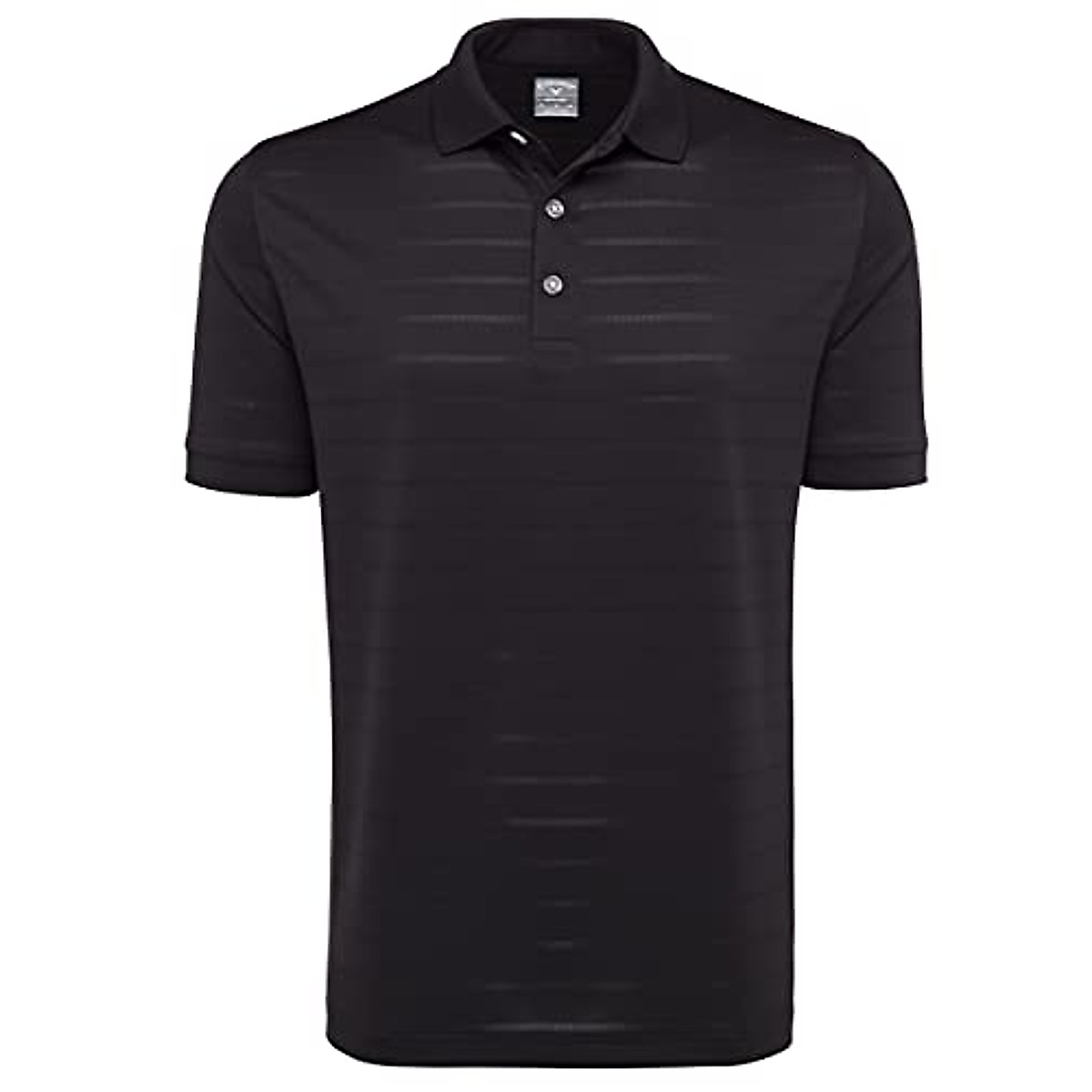 Callaway Mens Short Sleeve Opti-dri™ Performance Polo (Size Small - 4x Big & Tall) Golf Shirt, Black, Large US