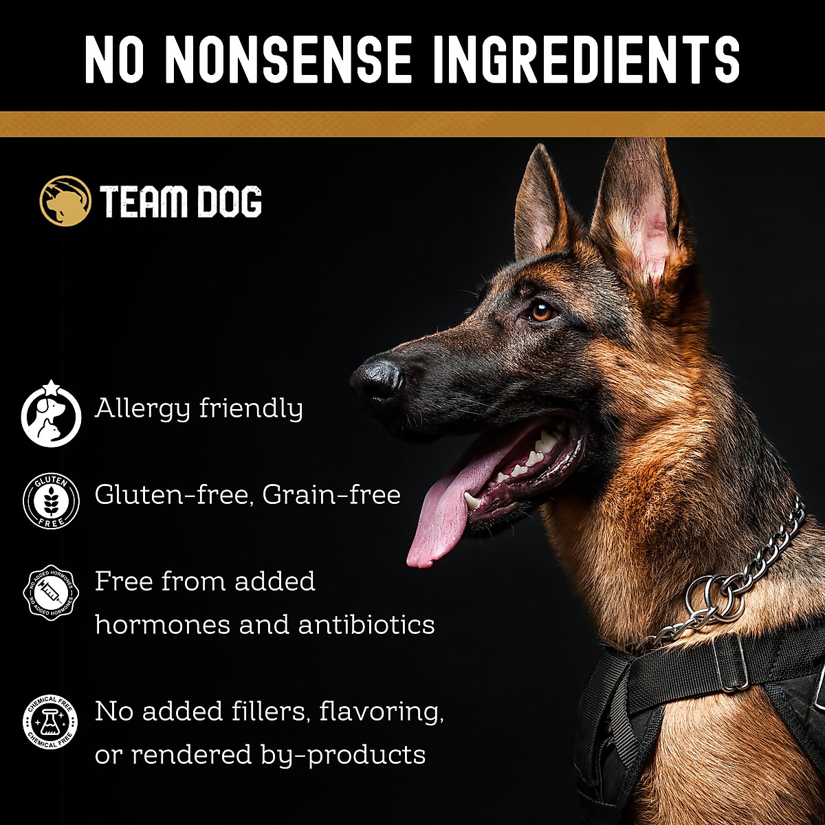 Team Dog Duck Dog Food Topper | Shredded Duck Freeze Dried Raw Dog Food Topper | Wet & Dry Dog Food Toppers for Picky Dogs | with Duck, Duck Gizzard, Duck Liver & Duck Hearts for Dogs | 5 Oz