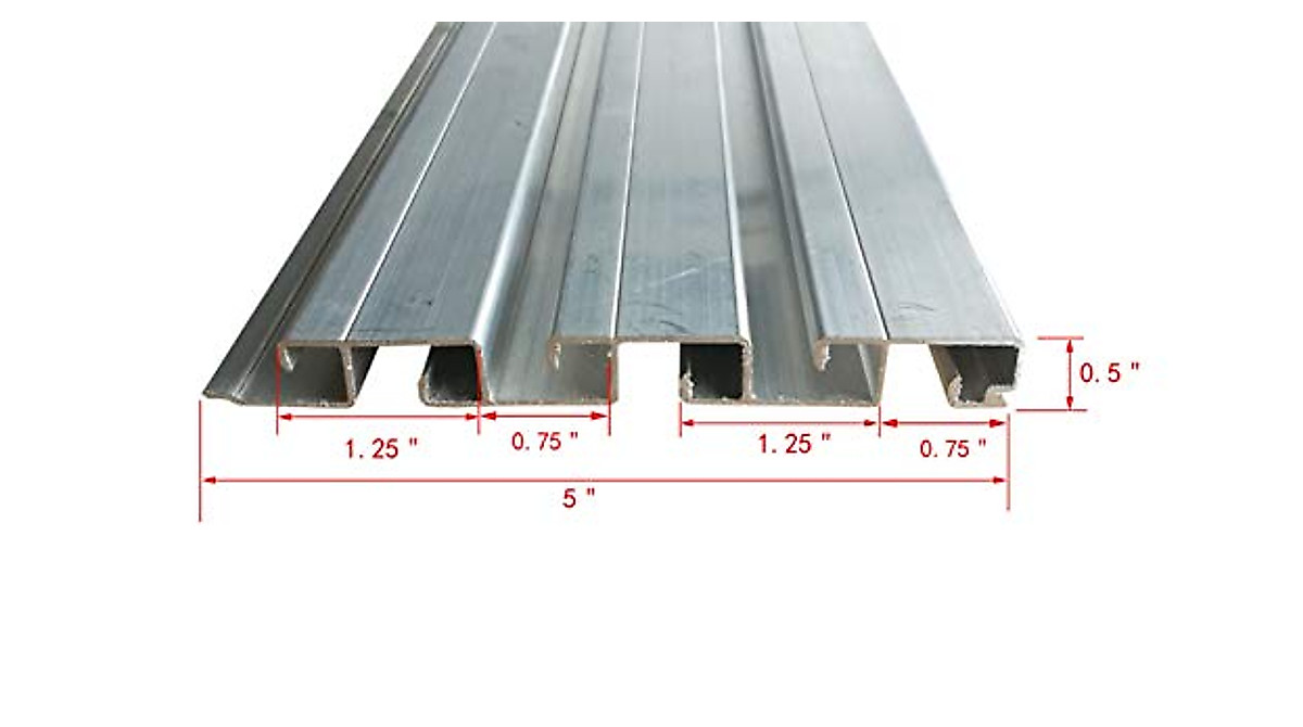 Shop FixtureDisplays® 24" Double Sided Slatwall Panel