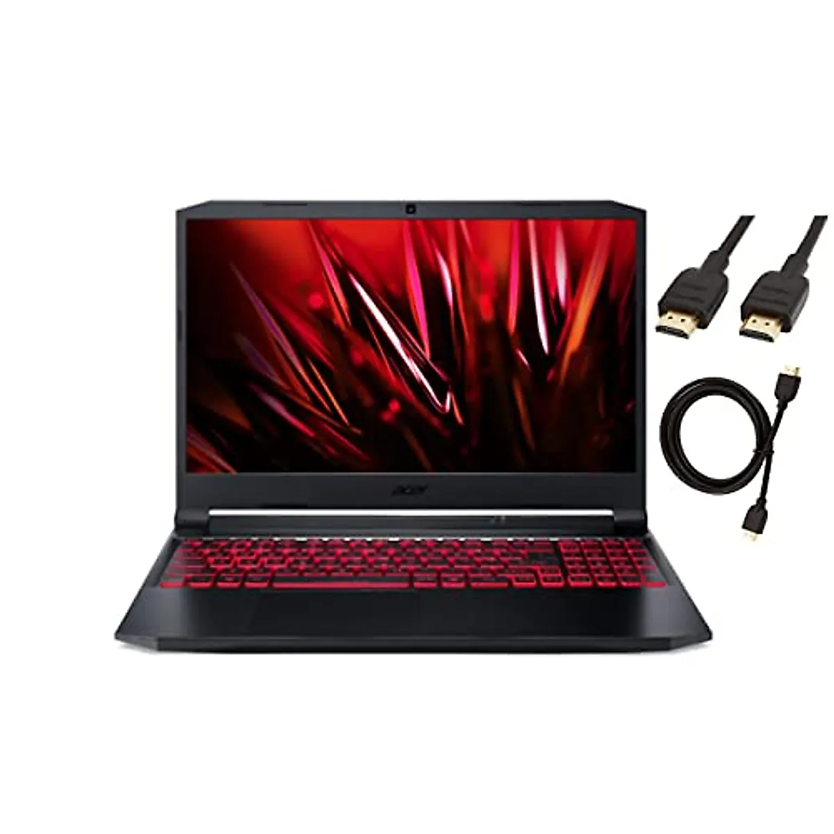 Acer Nitro 5 15.6" FHD 144Hz IPS Display Gaming Laptop | AMD Ryzen 5 5600H | NVIDIA GeForce RTX 3060 | 32GB RAM | 1TB SSD +1TB HDD | Backlit Keyboard | Windows 11 | with HDMI Cable Bundle