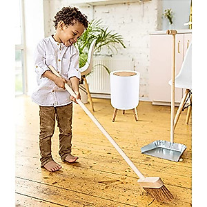 Trash can，7Liter/1.8 Gallon Garbage can with Press top Lid，Nordic Modern Waste Basket，Plastic Trash bin Suitable for Kitchen, Bathroom, Bedroom, Living Room, Office, Outdoor，Dog Proof Trash can