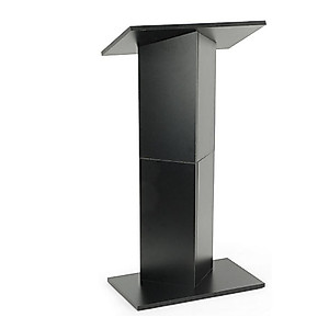 FixtureDisplays® Portable Column Style Lectern: Lightweight & Folding 15239