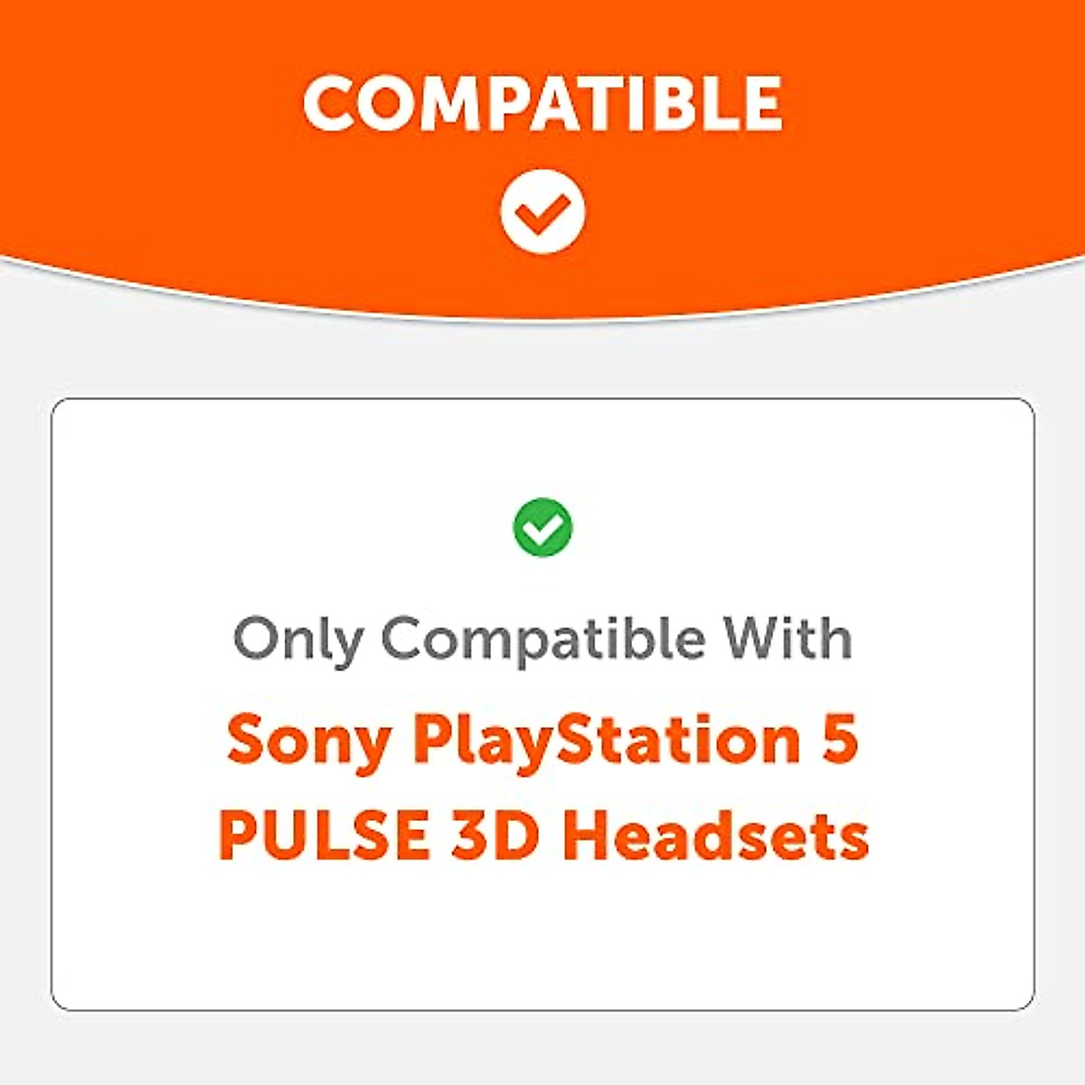 WC Freeze Ps5 V2 - Cooling Gel Earpads Compatible with Sony PS5 Pulse 3D Headphones by Wicked Cushions | Increased Ear Opening, Thickness, Comfort & Sound Isolation for Epic Gaming | Black