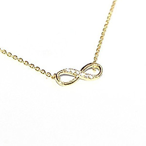 infinity necklace, Best friend necklace for 2, BFF Necklace, friendship necklace for 2, silver dainty necklace, Christmas gift, Graduation gifts