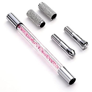 Charme Princesse Microblading Pen Kit Double Sided Manual Pen Kit with 20Pcs Needles Pigment Practice Skin Eyebrow Ruler Ring Cup for Permanent Makeup Supplies EK910S20-1