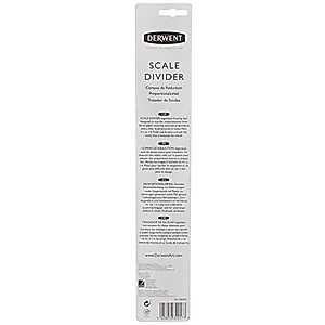 Derwent Scale Divider (2300580), Black, 1-Pack