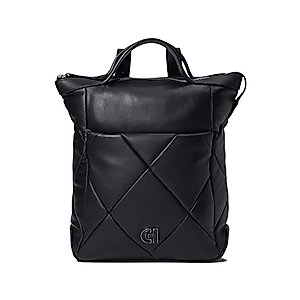 Cole Haan Small Grand Ambition Puff Convertible Backpack Black One Size
