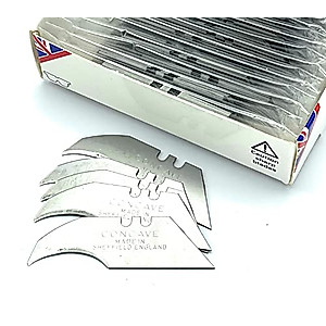 CCA Concave trimming knife blades x 100